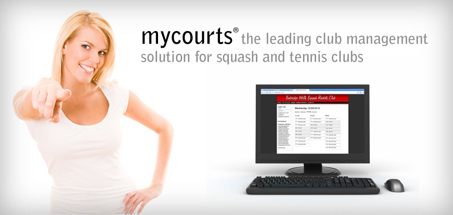 MYCOURTS court booking system and club management solution